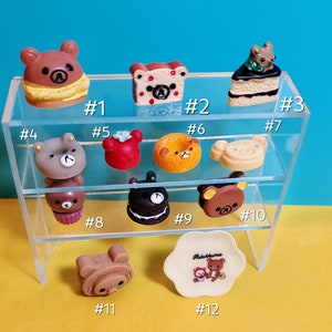 Rilakkuma Miniature Foods - Etsy