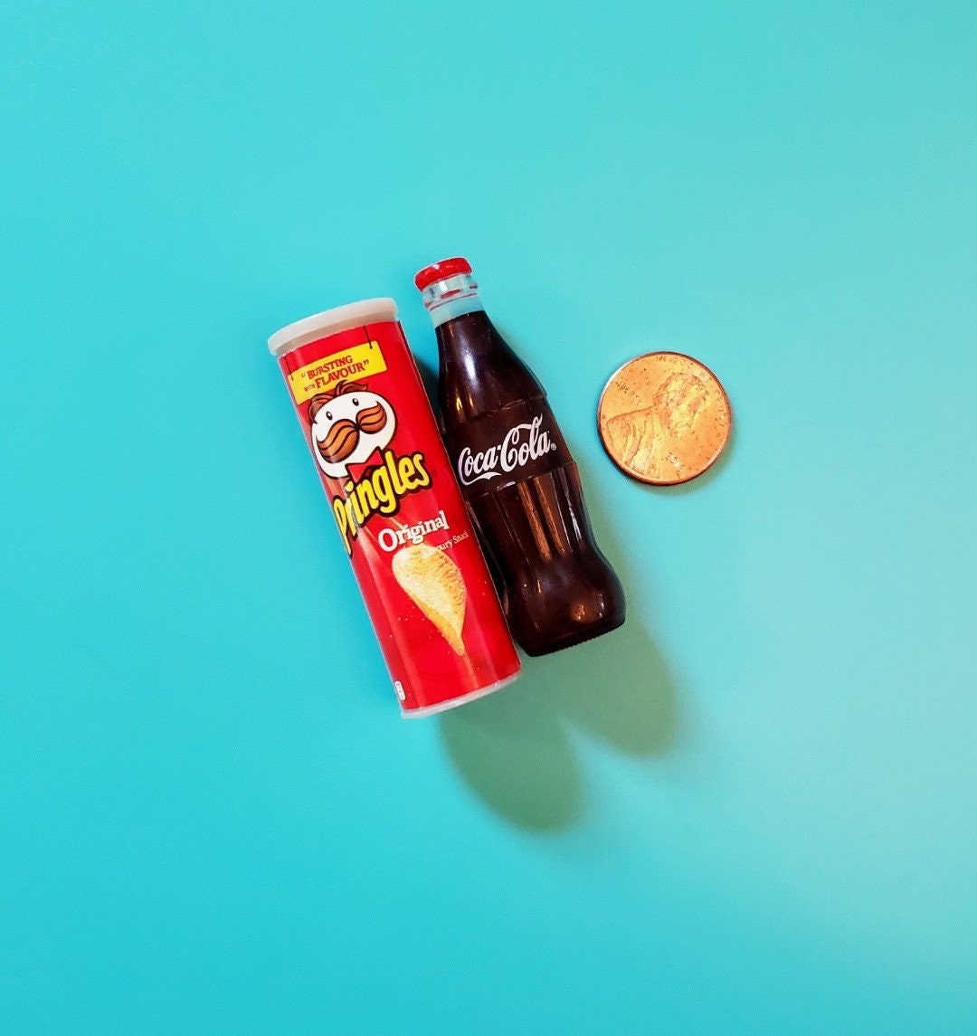 Miniature Pringles & Coke - Etsy