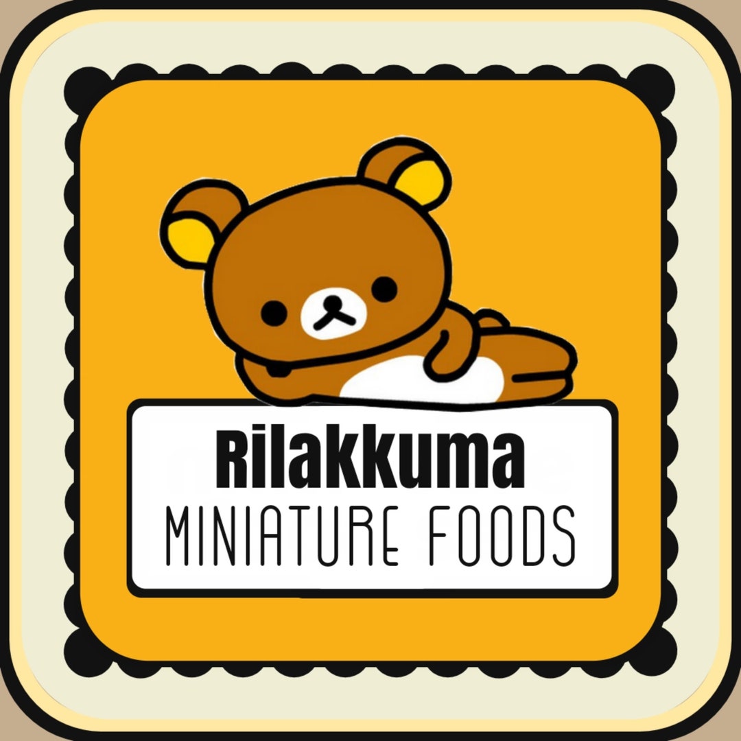 Rilakkuma Miniature Foods - Etsy