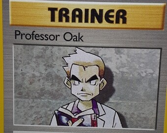 Professor Oak | Etsy