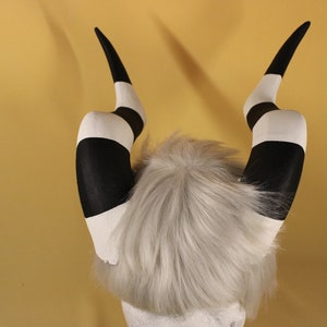 DIY Demon PDF Digital File Dragon Horns Larping Fantasy Cosplay ...