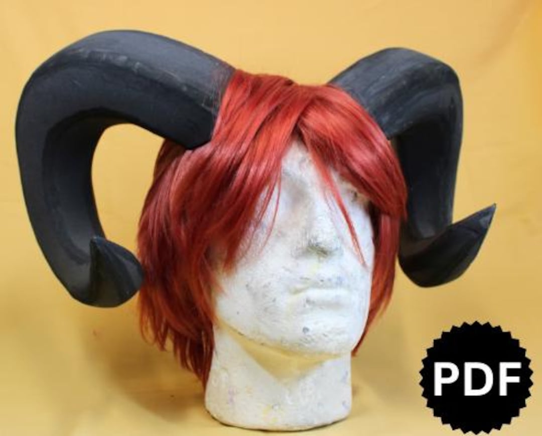 DIY Sheep PDF Cosplay Digital File Devil Larping Fantasy Cosplay Boss ...