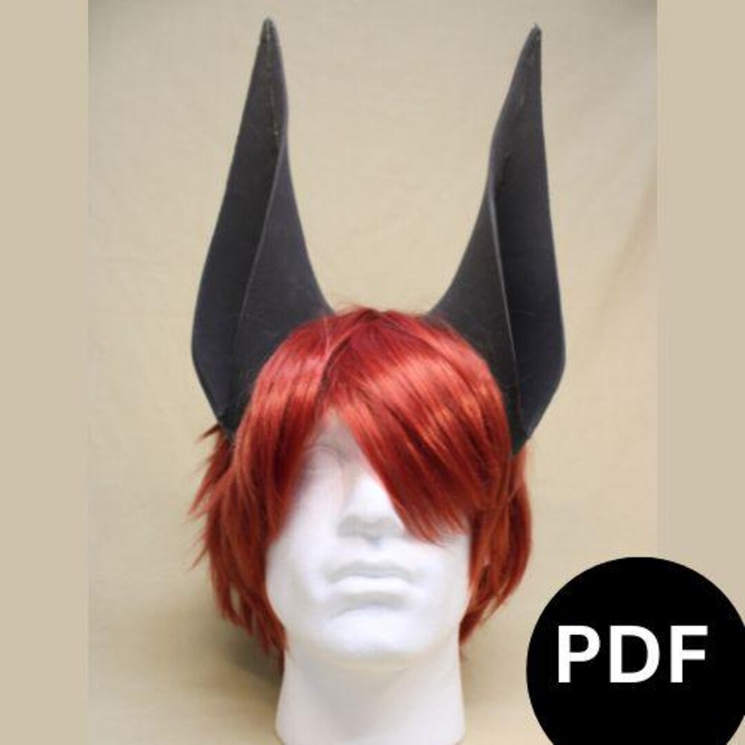 DIY Hare/goblin Ear PDF Cosplay Digital File Larping Fantasy Cosplay ...