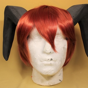 DIY GOAT Horns PDF Digital File Larping Fantasy Cosplay Template Horns ...