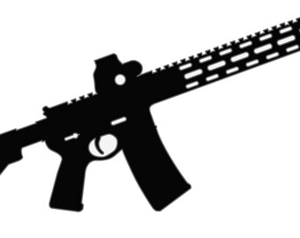Ar15 Svg File - Etsy