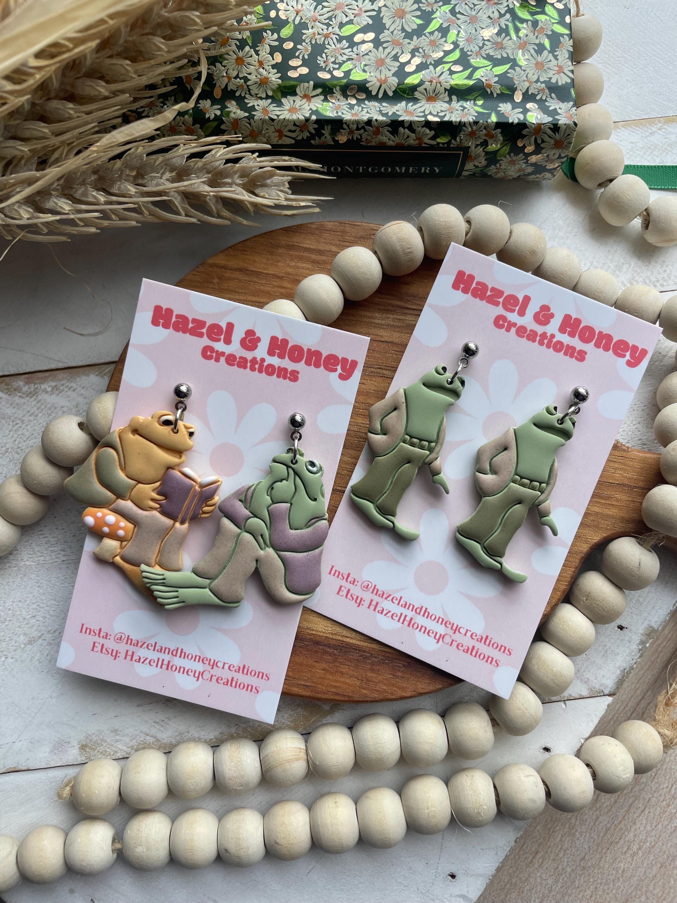 Frog and Toad Dangles - Etsy