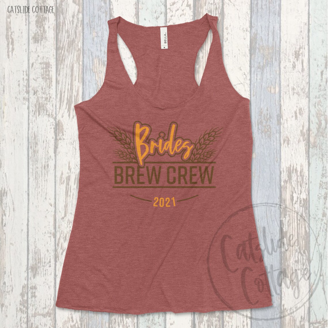 Brides Brew Crew Digital SVG Cut File Beer Bachelorette Party - Etsy