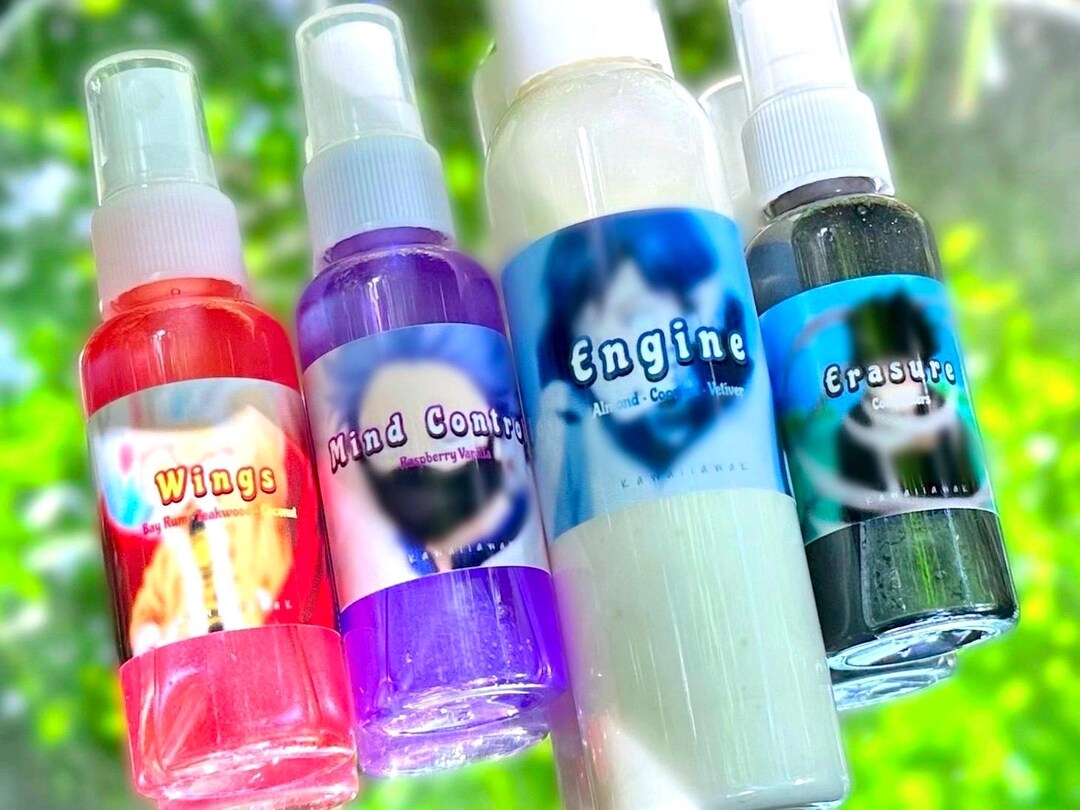 NEW Anime Inspired Fragrances | Anime Perfumes | Anime Body Mists ...