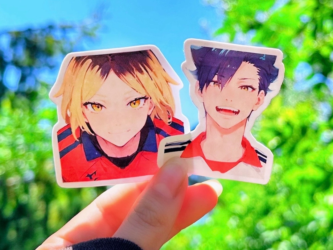 Volleyball•boy•duo Anime Stickers | Anime Stickers | Anime Inspired ...