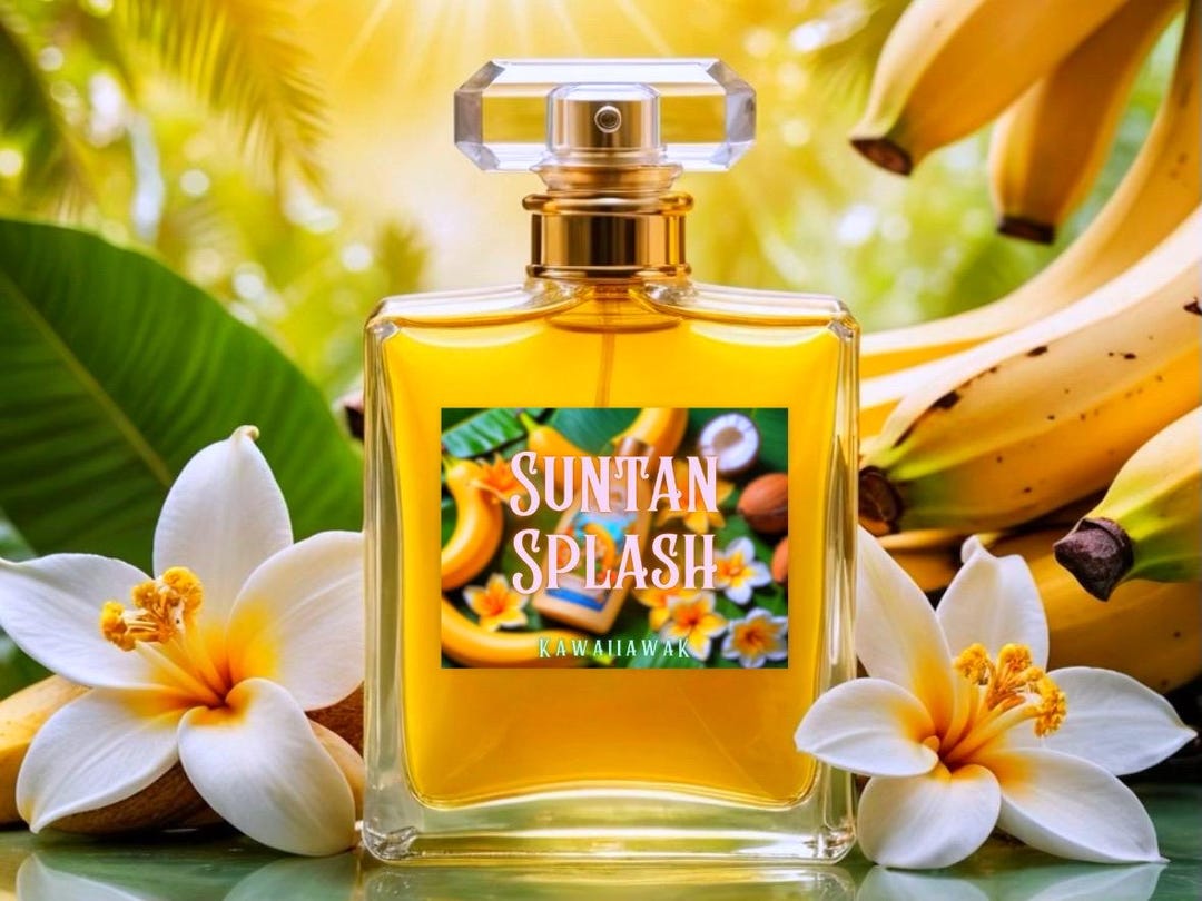 Suntan•splash Perfume Oil | Limited Edition | Summer Perfume Oil ...