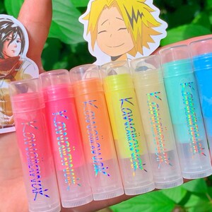 Anime Inspired Lip Balm | Anime Inspired Chapstick | Hydrating Lip Balm ...