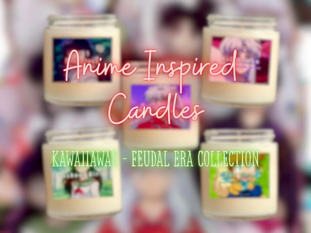 Anime Inspired Candles | Anime Candles | Custom Anime Candles ...