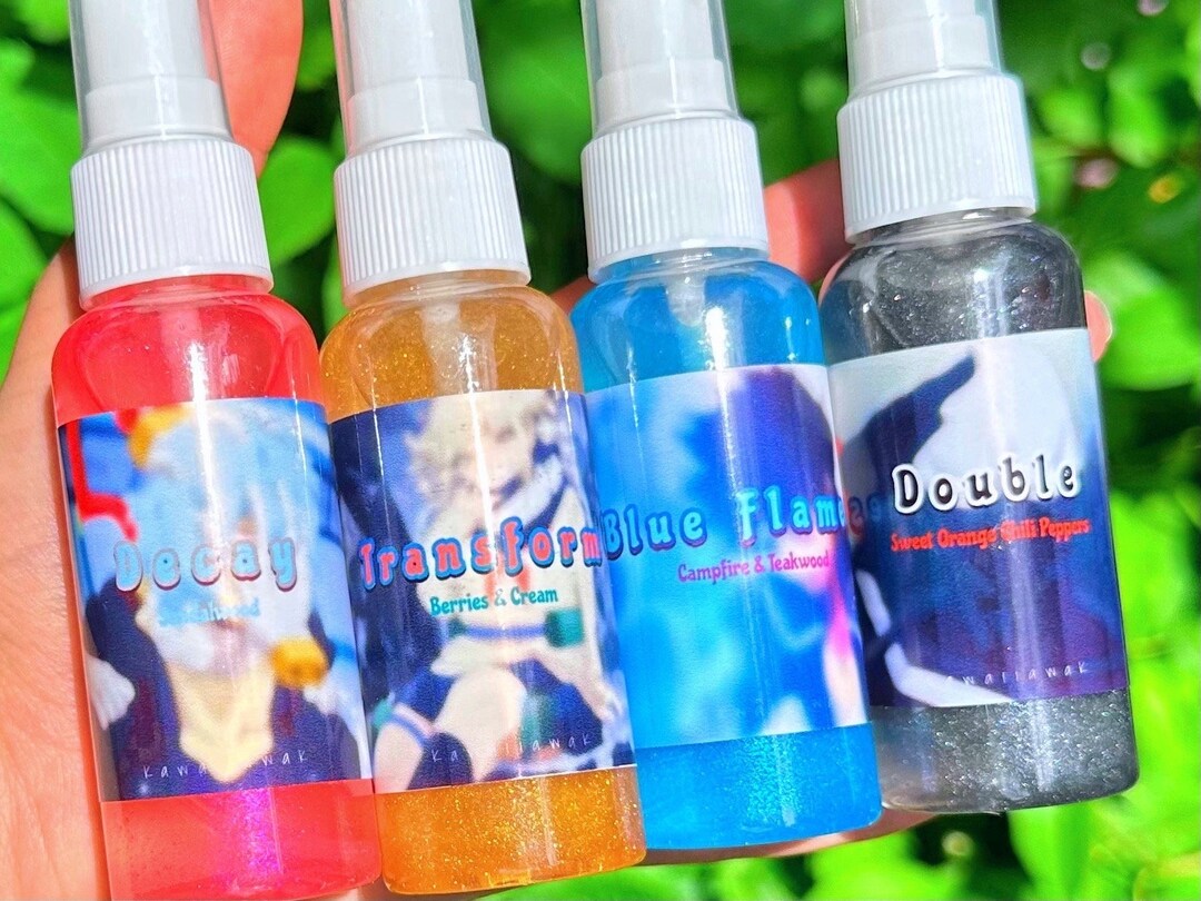NEW Anime Inspired Fragrances | Anime Perfumes | Anime Body Mists ...