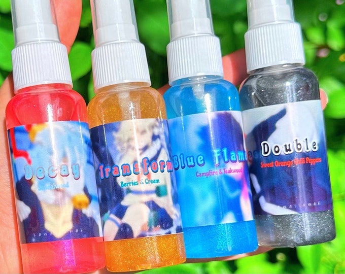 Hero Collection Anime Inspired Fragrances for Men and Women Fandom ...