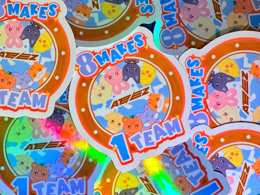 Aniteez•stickers | Ateez•stickers | Kpop Stickers | Kpop Inspired ...