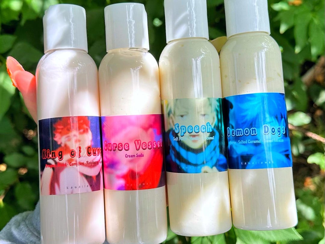 NEW Anime Inspired Fragrances Anime Perfumes Anime Body Mists Anime ...