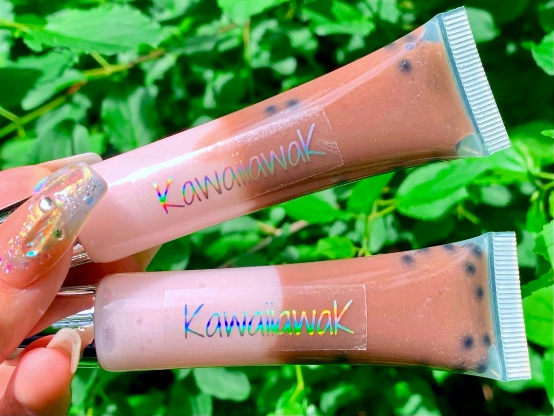 Boba Lip Gloss Anime Inspired Makeup - Etsy