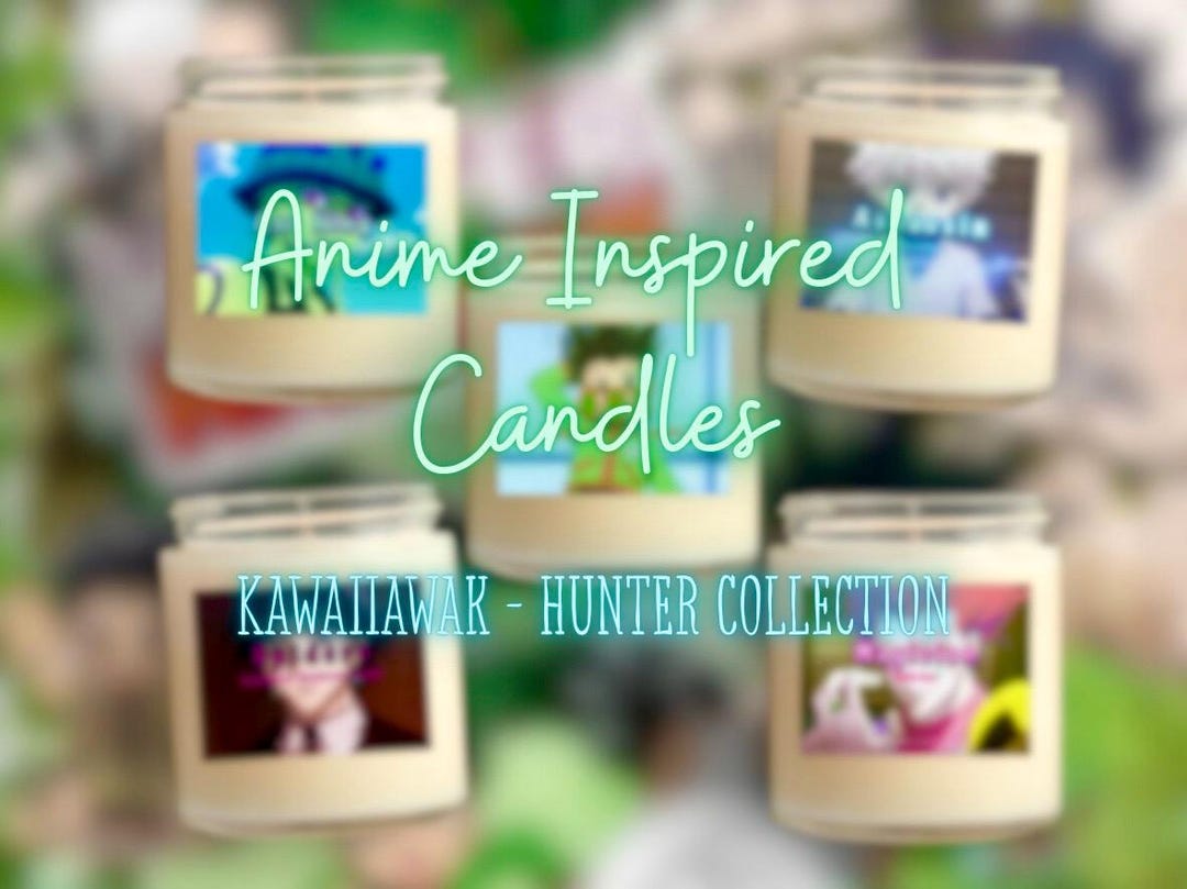 Anime Inspired Candles | Anime Candles | Custom Anime Candles ...