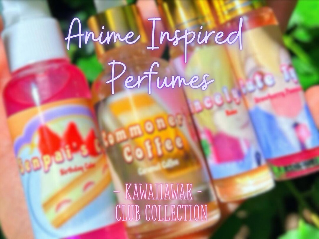 NEW Anime Inspired Fragrances | Anime Perfumes | Anime Body Mists ...