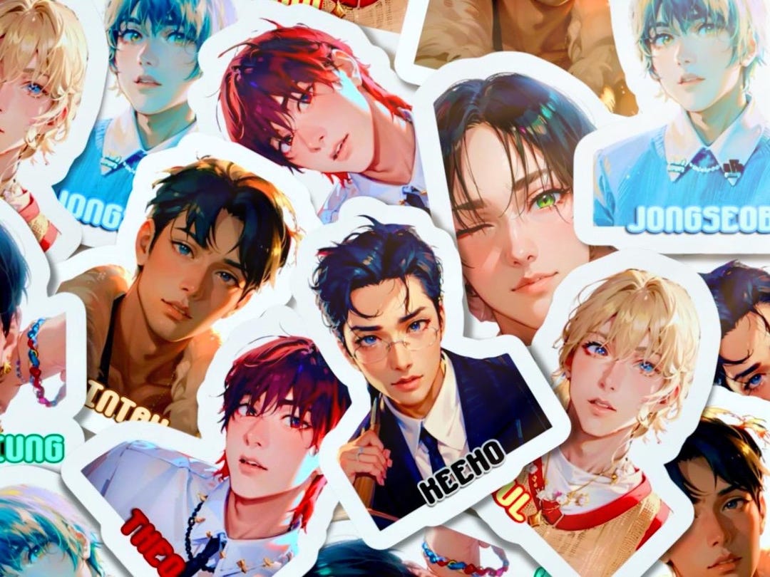 P1harmony•sadsong•stickers | Kpop Stickers | Kpop Inspired Stickers ...