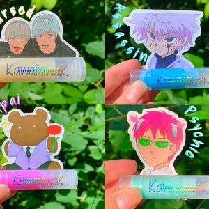 Anime Inspired Lip Balm Anime Inspired Chapstick Hydrating - Etsy