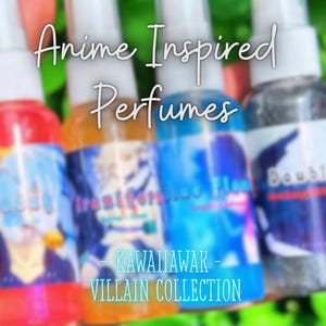 NEW Anime Inspired Fragrances | Anime Perfumes | Anime Body Mists ...
