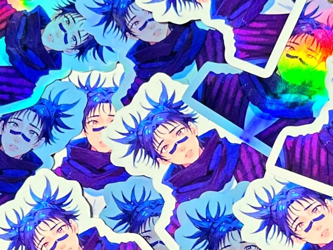 Emo•sorcerer•boy Anime Stickers | Anime Stickers | Anime Inspired ...