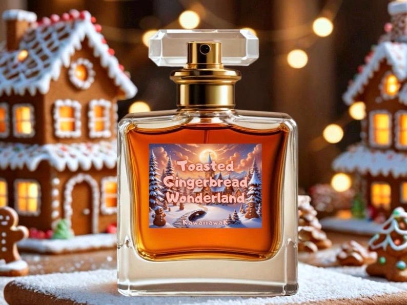 Toasted•gingerbread Perfume Oil | Limited Edition | Natural Perfume ...
