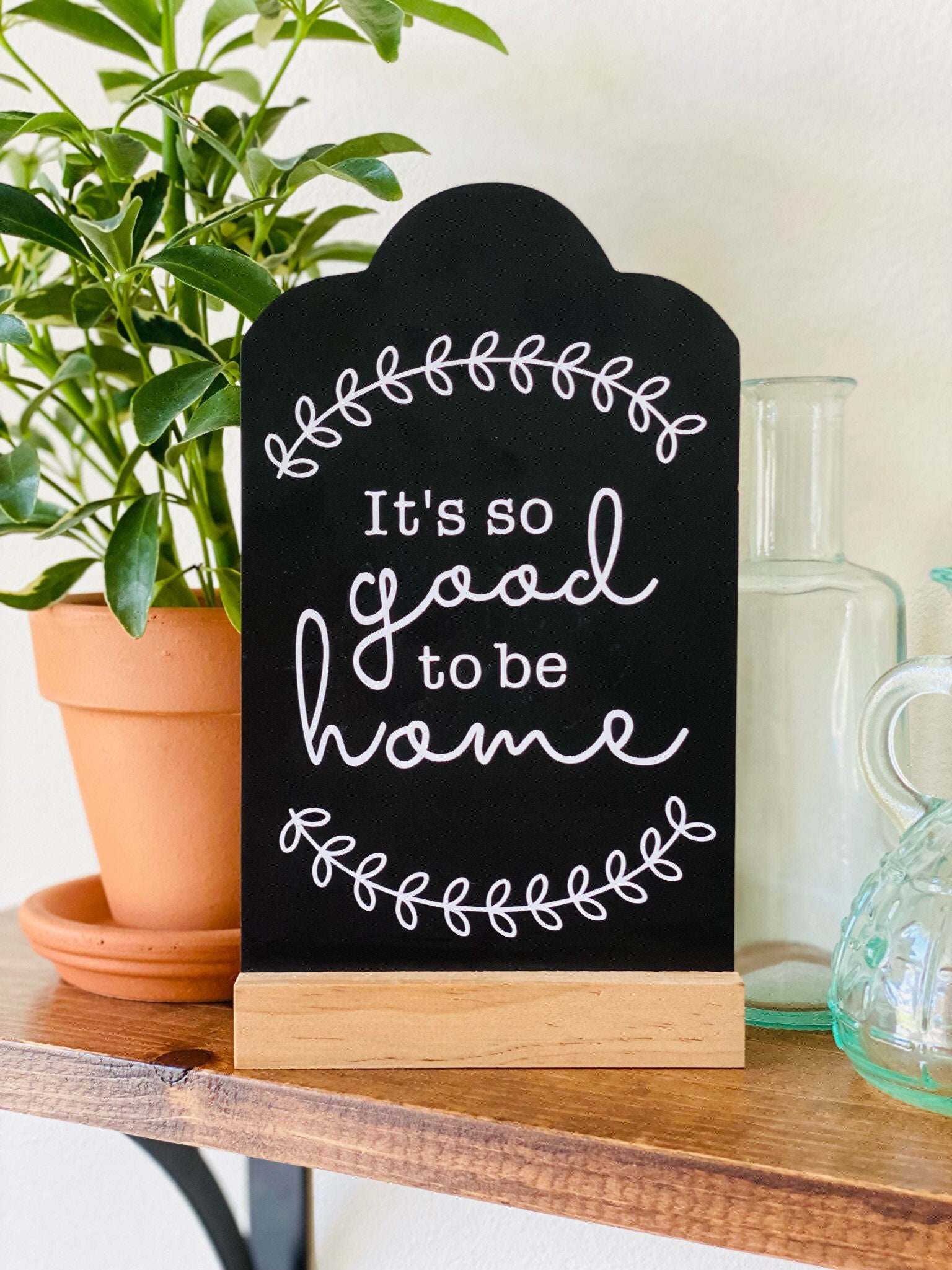 Its so Good to Be Home Small Home Decor Sign Shelf Sign Mantelpiece ...