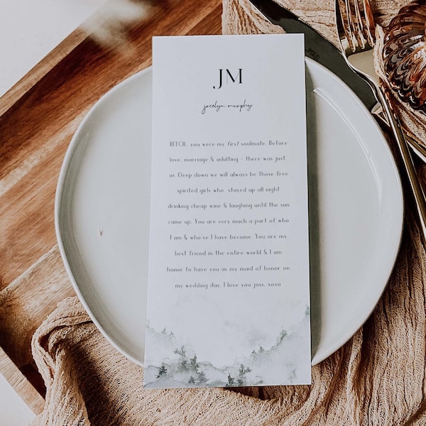 Painted Wedding Card - Etsy