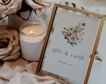 Wildflower Happy First Birthday Sign Editable Template for - Etsy