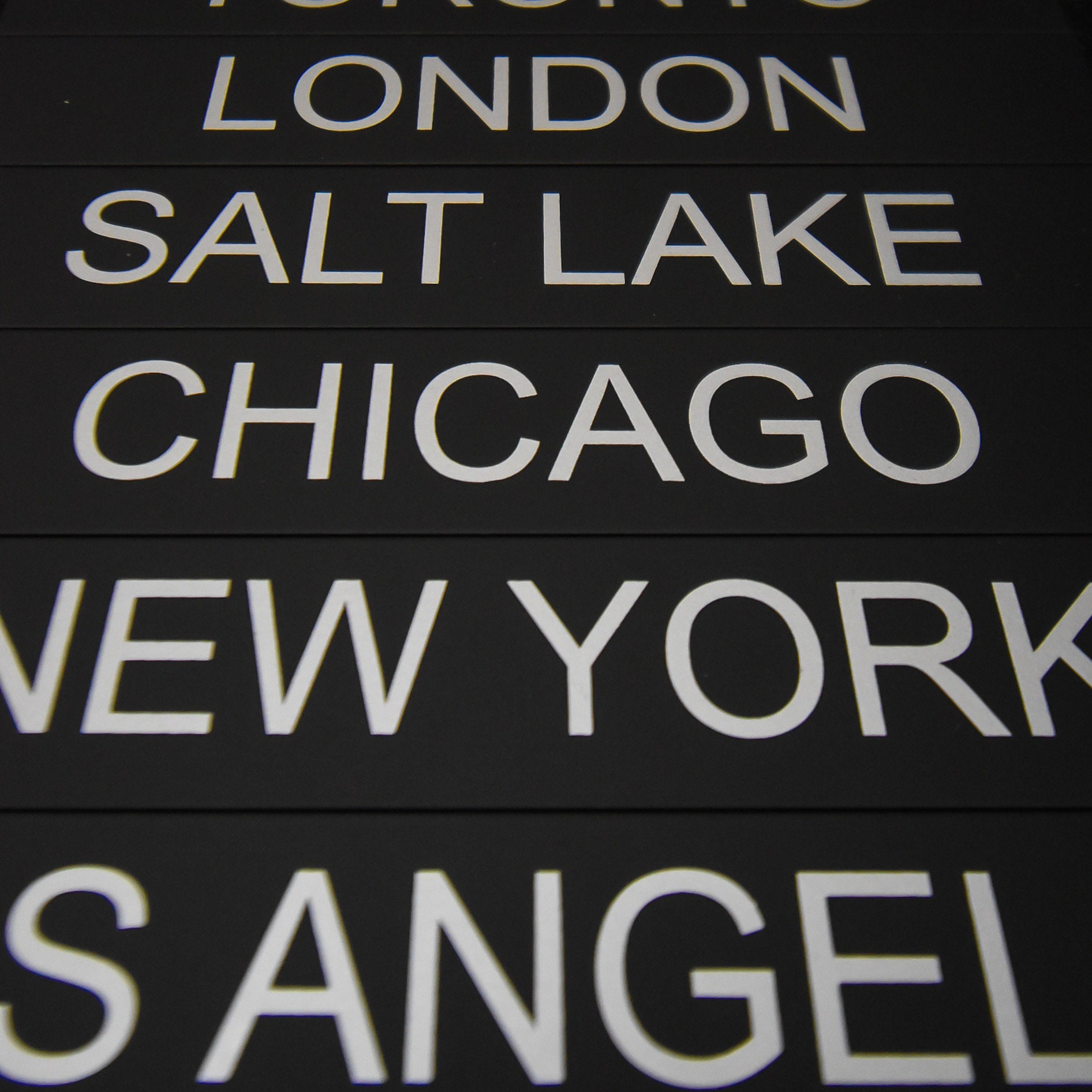 Savvy Stuff Time Zone Clocks-matte Black & Brushed Stainless Steel ...