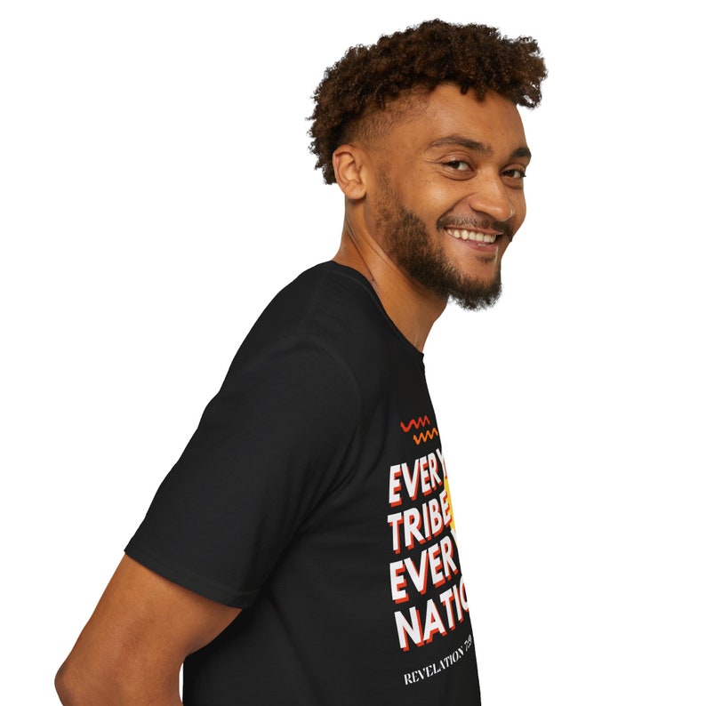 Every Tribe Every Nation Unisex Softstyle T-shirt, Christian Birthday ...