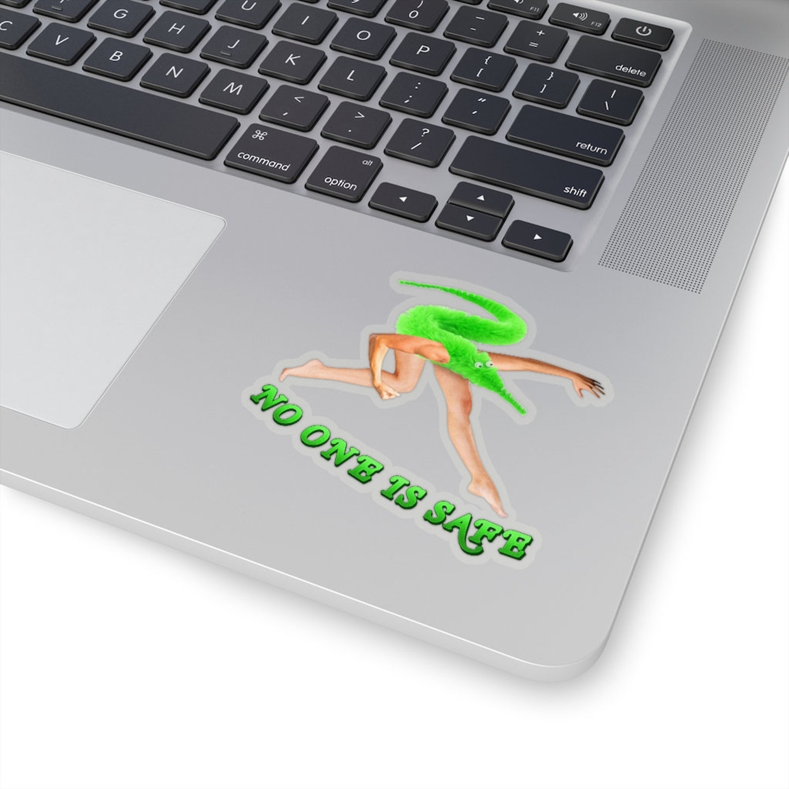Worm on a String Cursed Sticker ~ No One is Safe ~ Green ~ Four Sizes ...