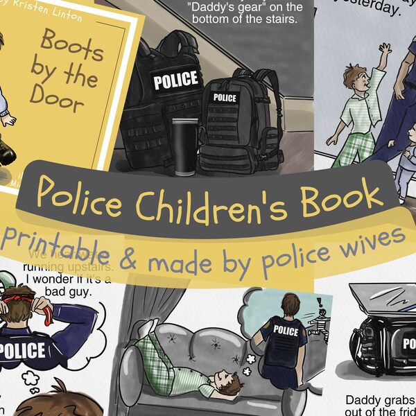 Police Children Book - Etsy