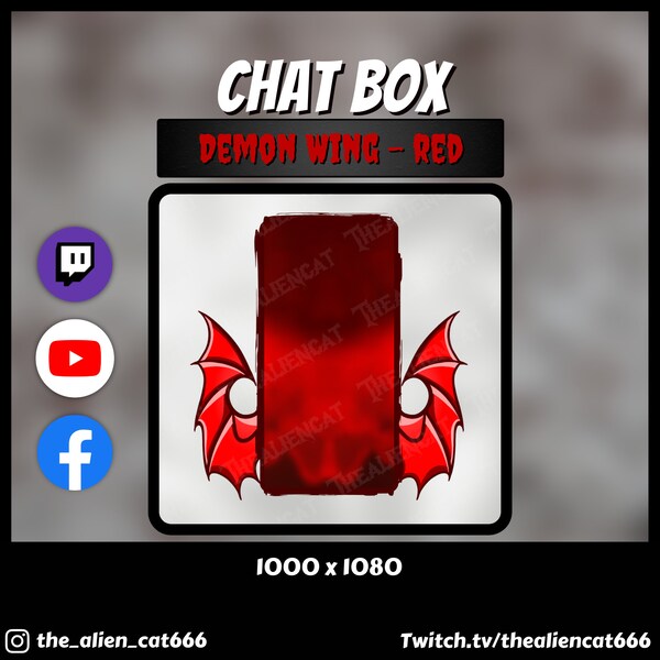 Vtuber Chat Box - Etsy