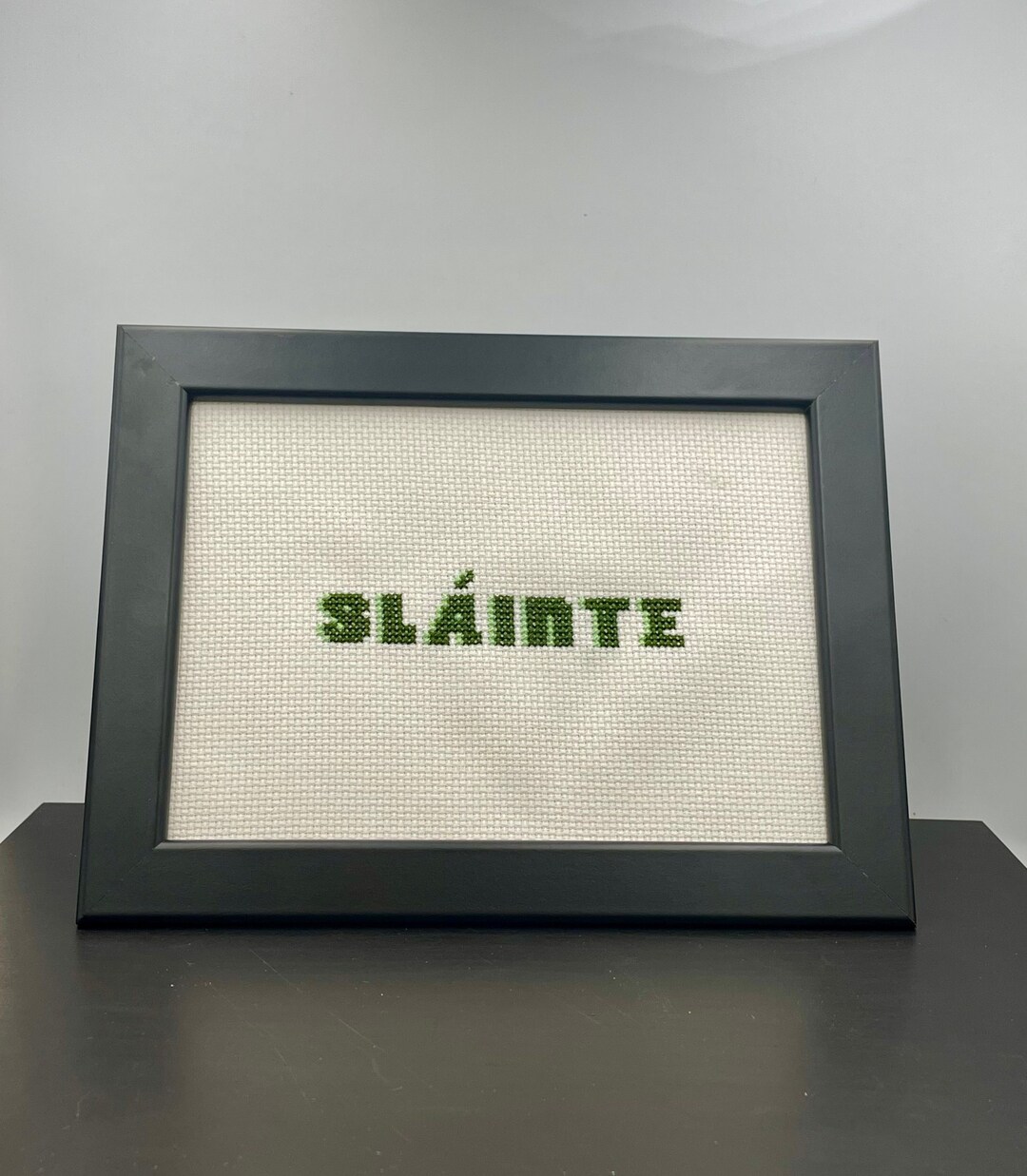 Sláinte Irish Sign Modern Ireland Art Ireland Language Art - Etsy