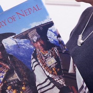 Small C-TILHARI Necklace | Traditional Nepali Silver Neckpiece ...