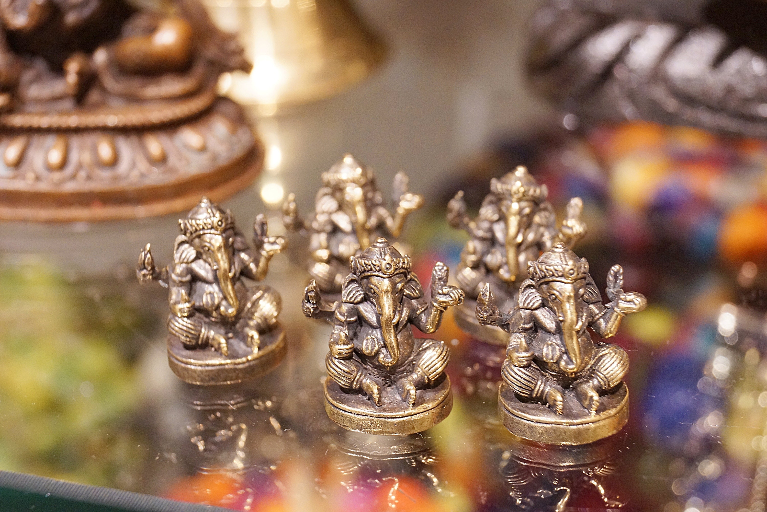 Ganesh Mini Figure Ganesha Statue Ganapati Elephant God - Etsy