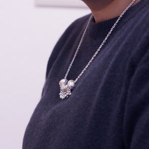 Small C-TILHARI Necklace | Traditional Nepali Silver Neckpiece ...