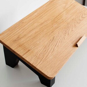 Real Oak Laptop Stand / Shelf / Raiser/ Home Office/ Imac Stand / Gift ...