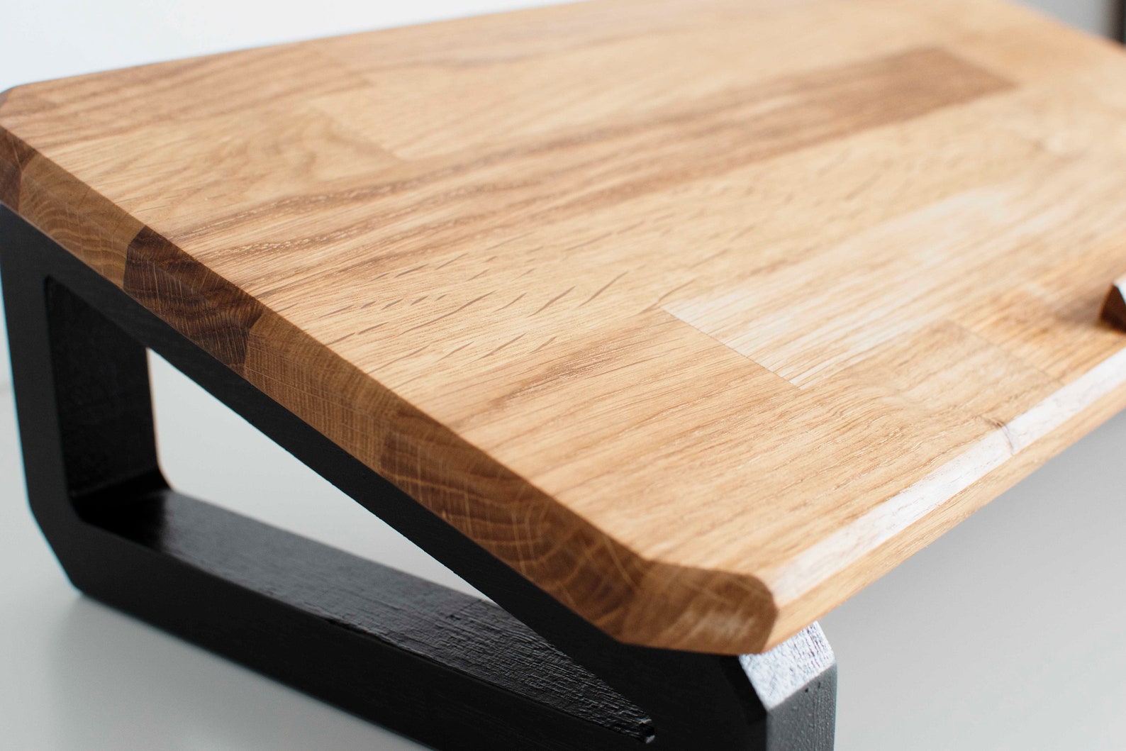 Real Oak Laptop Stand / Shelf / Raiser/ Home Office/ Imac - Etsy