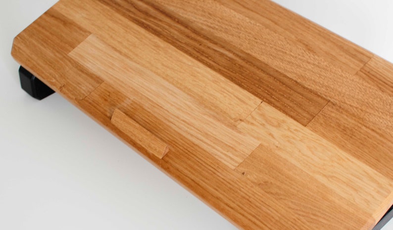 Real Oak Laptop Stand / Shelf / Raiser/ Home Office/ Imac - Etsy