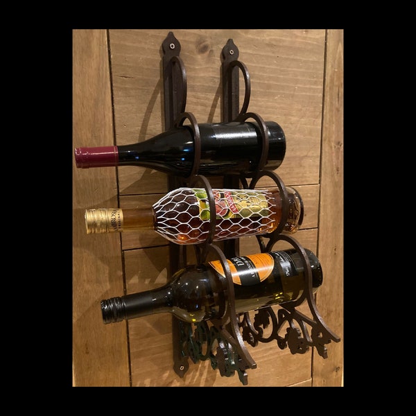 Metal Wine Rack Dxf - Etsy