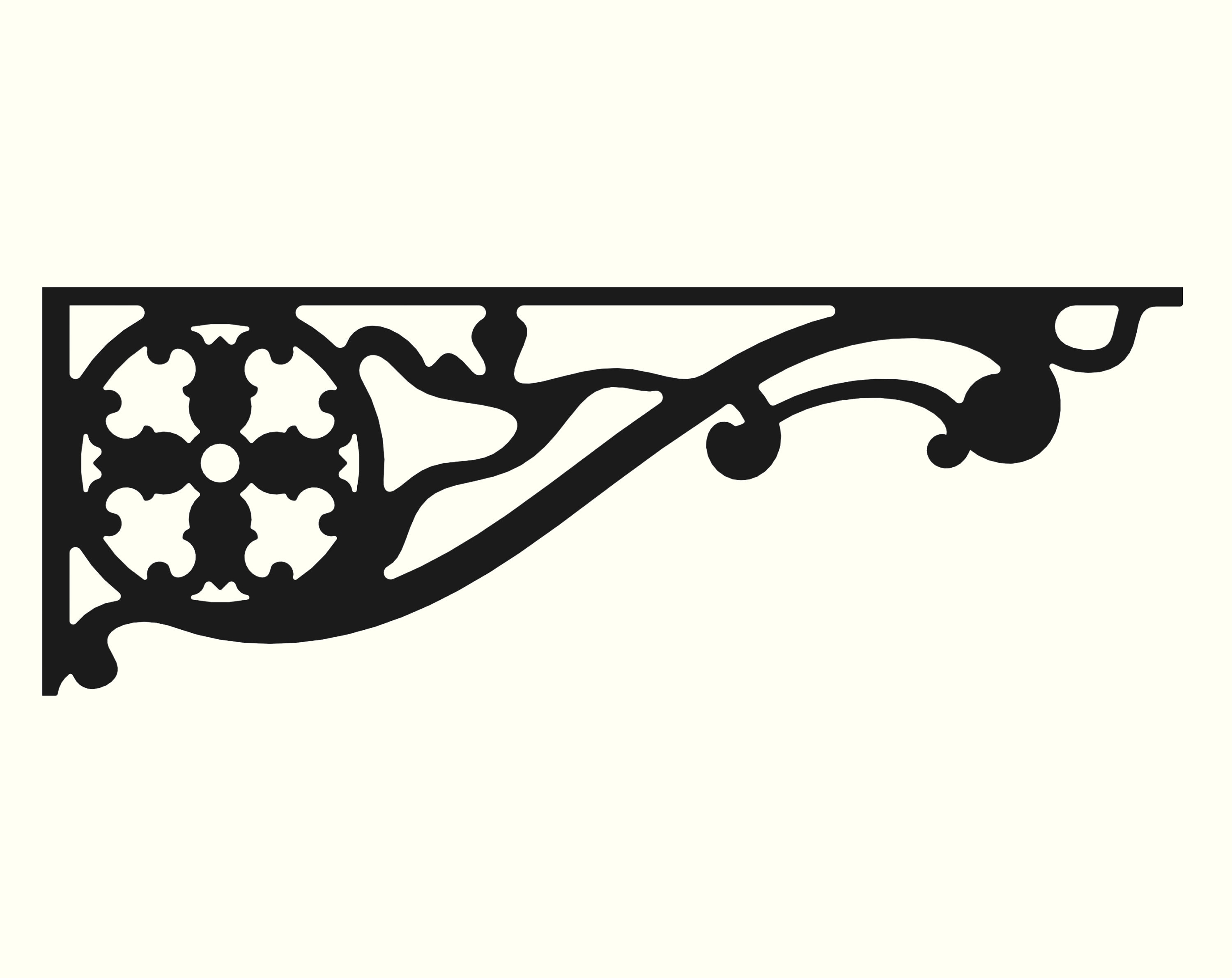 Ornamental Gusset Digital Product - Designed With Solidworks 2024 ...