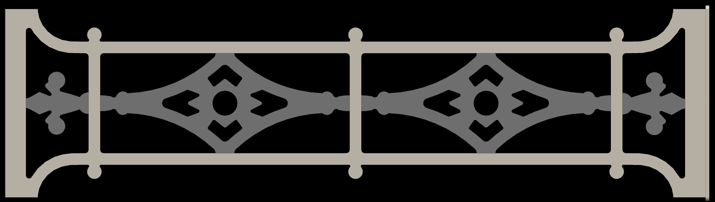 Iges, DXF, SVG, Png - Wrought Iron Pier - Etsy