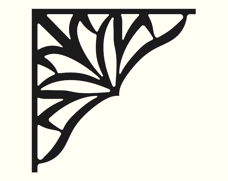 Ornamental Gusset Digital Product - Designed With Solidworks 2024 ...