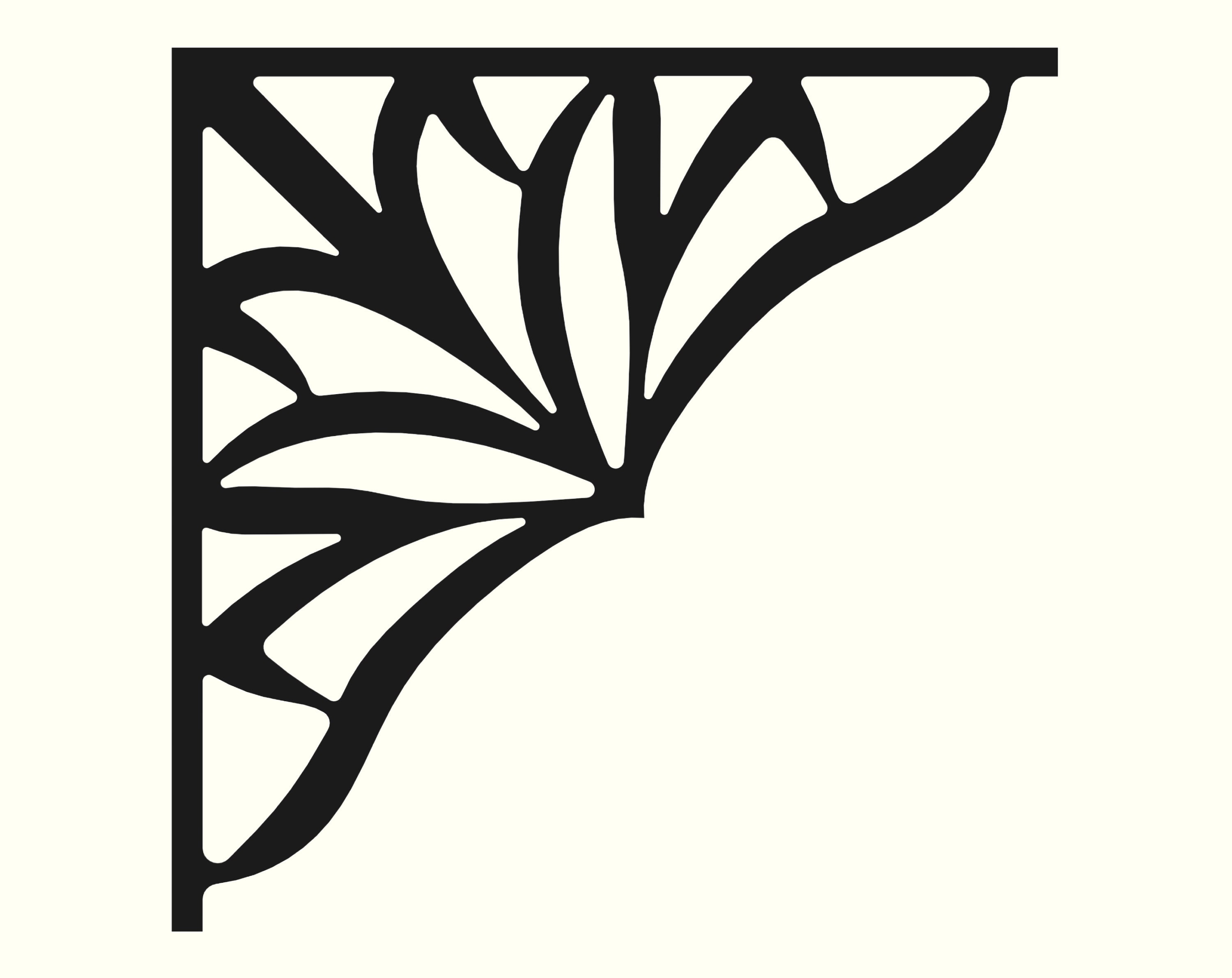 Ornamental Gusset Digital Product - Designed With Solidworks 2024 ...