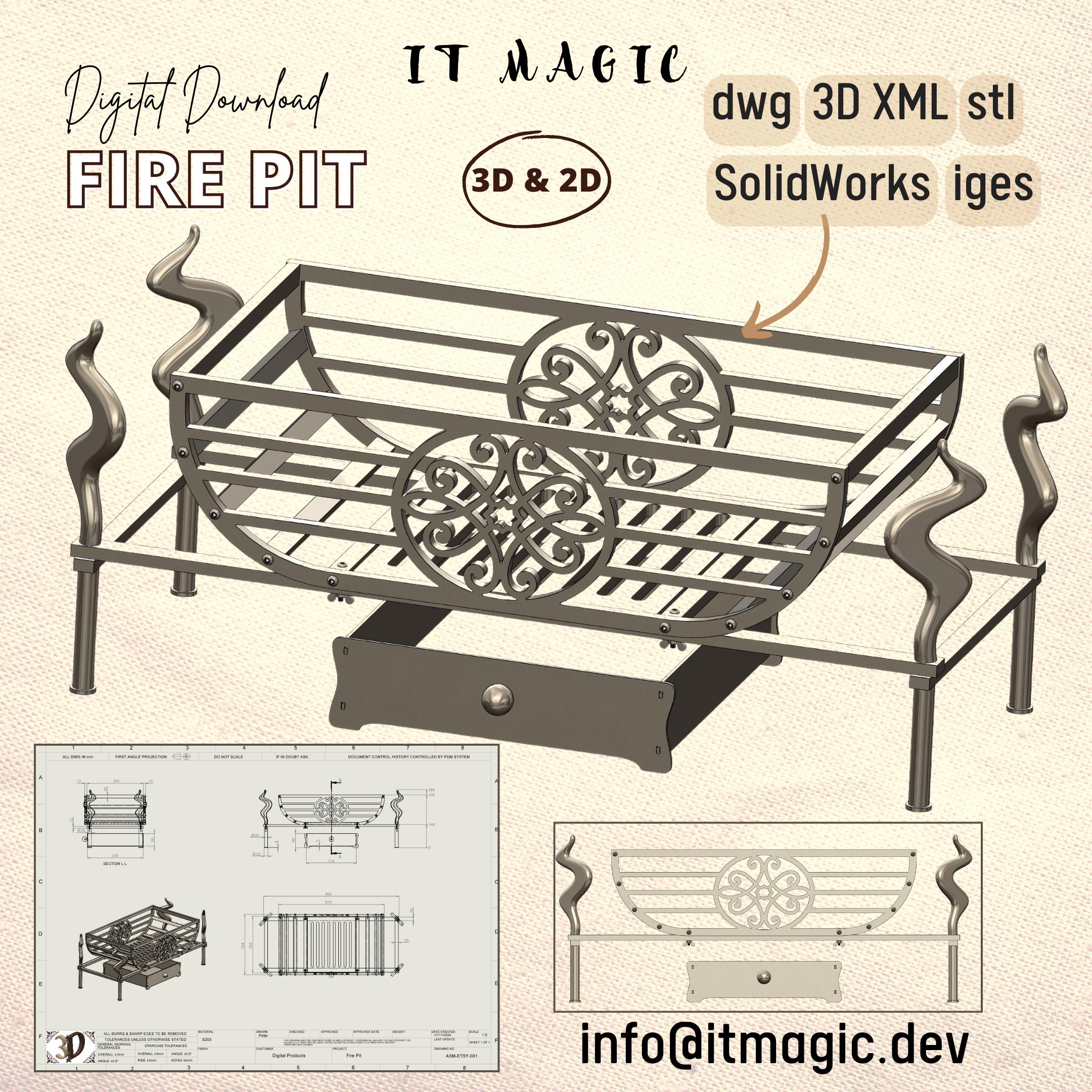 Solidworks - Fire Pit - High-end London Housing Market - Digital ...