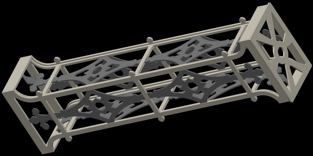 Iges, DXF, SVG, Png - Wrought Iron Pier - Etsy